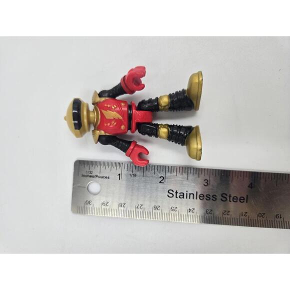 Toys | Fisher Price Imaginext Power Rangers Alpha 5 Red Robot Gold ...